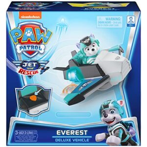 Paw Patrol, Jet to The Rescue Everest Deluxe Transforming Vehicle Toy with Lights and Sounds, Amazon Exclusive