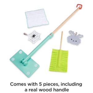 Fisher-Price Clean-up and Dust Set 5-Piece Pretend Play Set for Preschoolers