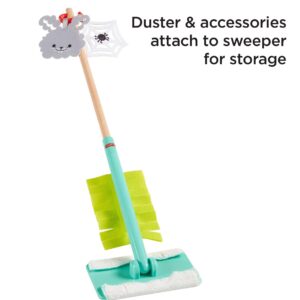 Fisher-Price Clean-up and Dust Set 5-Piece Pretend Play Set for Preschoolers