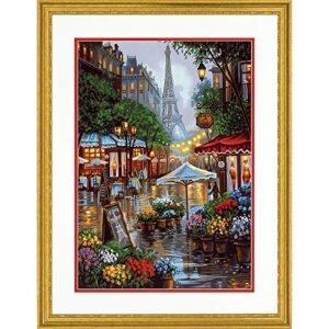 Dimensions 73-91741 Springtime in Paris Paint by Numbers Kit, 14'' x 20'