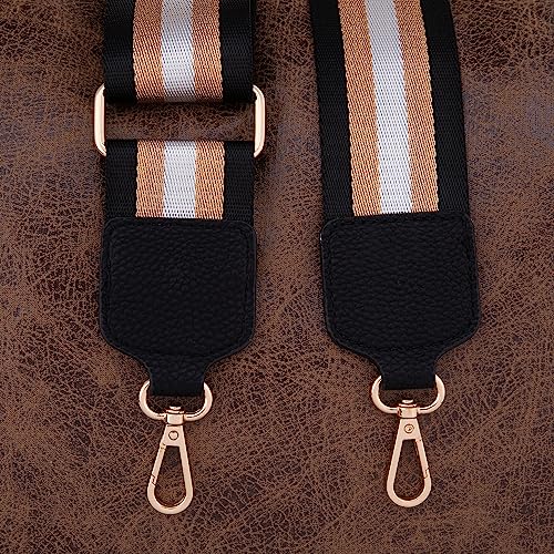 Montana West Purse Straps Crossbody Handbag Replacement Strap Adjustable Wide Straps STP-1039TAN