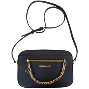 Jet Set Large Saffiano Leather Crossbody Bag