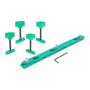 microjig dv-360zp750b1 zeroplay 360-degree adjustable versatile accurate and easy to use sled kit compatible with t and u shaped miter bars