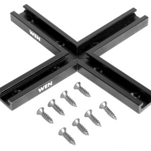 WEN 6-Inch Universal T-Track Intersection Kit for Woodworking (WAT001)