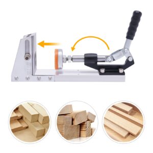 Pocket Hole Jig Kit, Power Tool Accessory Jigs, Professional All-in-One Joint Angle Tool, High Precision Woodwork Drill Guides,Wood Hole Jig System Kit