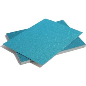 Bright Creations Blue Glitter Cardstock Paper for DIY Projects, Arts and Crafts (11 x 8.5 In, 24 Pack)