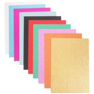 exceart 10 sheets diy material diy supplies card a4 paper flash