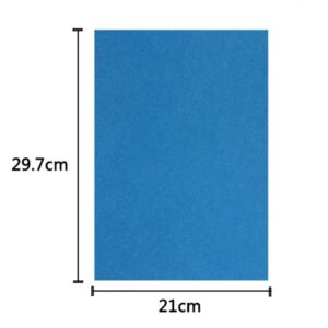 UUYYEO 20 Sheets A4 Glitter Cardstock Paper Sparkle Card Stock Paper Shinny Craft Thick Paper for Card Making Silver