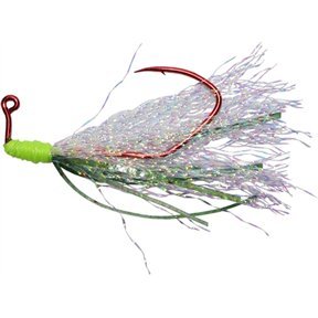 arkie lures mt-719-05 tied minnow teasers- #719-05 green pearl- 3 pack