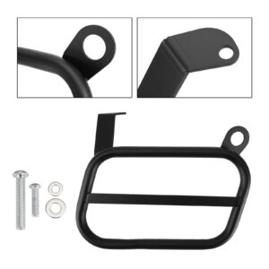 Topteng Luggage Rack Side Saddle Bag Mount Bracket Right fit for BMW R9T R NINE T 2014-2022, Pure 2017-2022, Option 719 2021-2022 Saddle Bag Mounting Bracket Luggage Rack