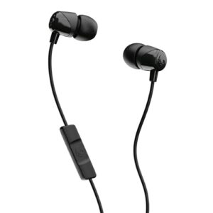 skullcandy jib in-ear earbuds with microphone - black