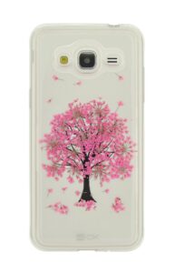 4-ok flower cover case for samsung galaxy j3