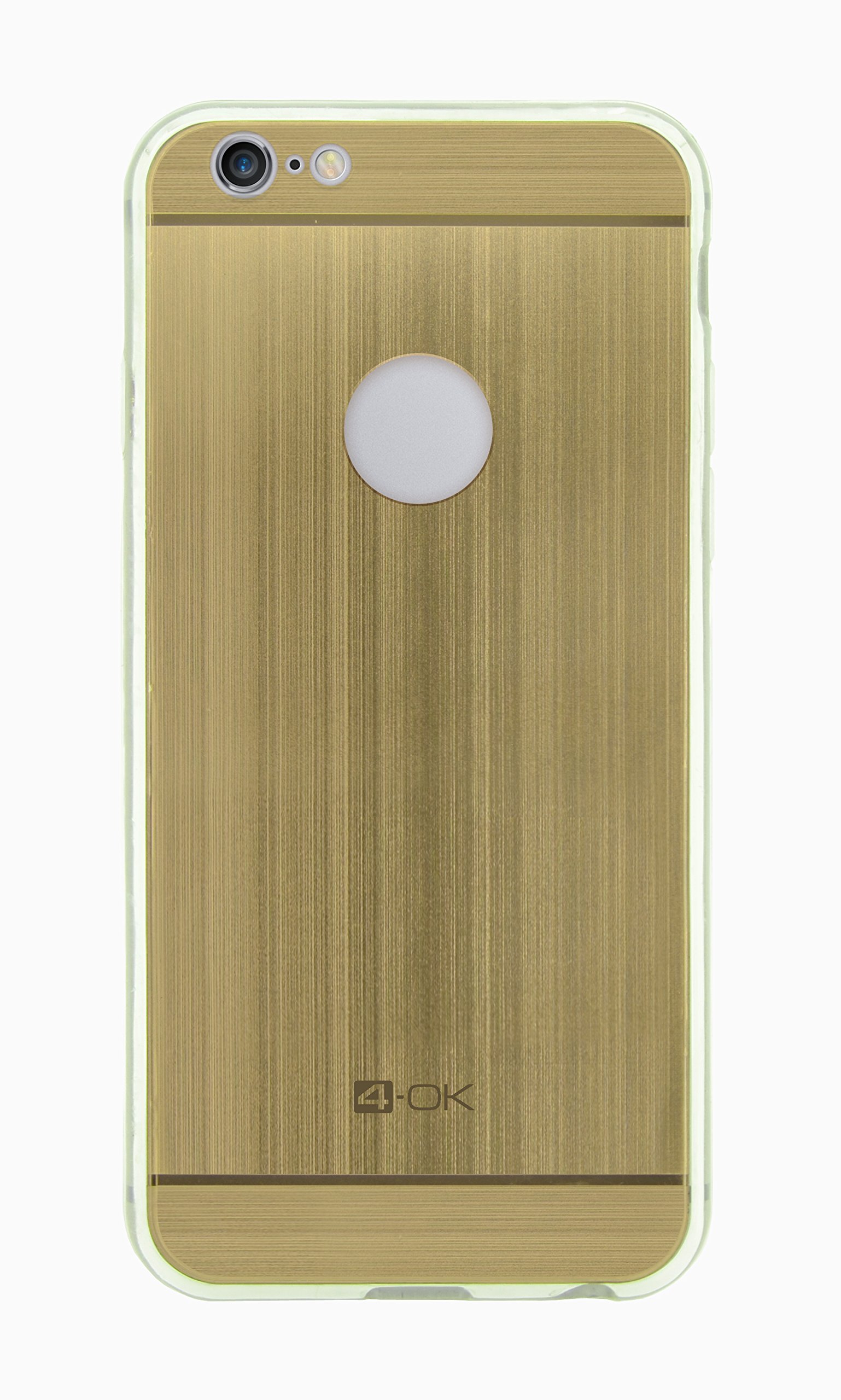 4-Ok Metal Case for Apple iPhone 6/6S - Gold