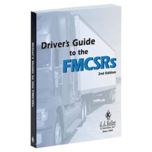 driver's guide to the fmcsrs handbook (5" w x 7" h, english, softbound) - j. j. keller & associates - helps cmv drivers make complex federal motor carrier safety regulations easier to understand