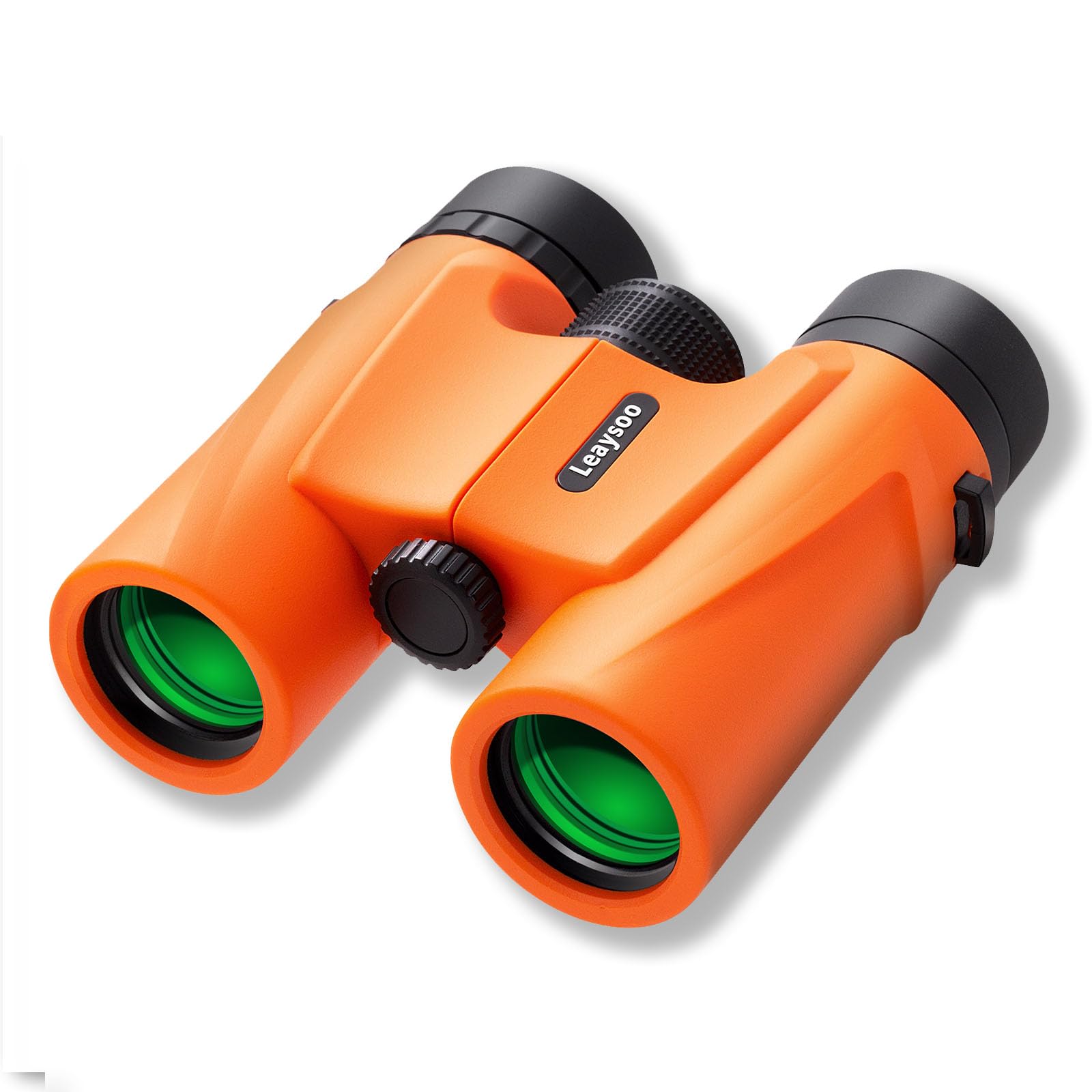 Leaysoo 10X32 Compact Binoculars for Adults and Kids,High Powered Small Binoculars, BAK-4 FMC Clear Low Light Vison Waterproof Binoculars for Bird Watching, Concerts, Curise Ship