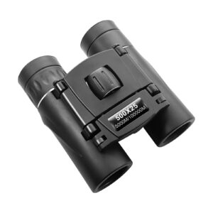 odluhao hd powerful binoculars 5000m long range folding mini telescope professional hunting zoom military bak4 fmc optics for sports outdoor camping travel gifts (500x25)