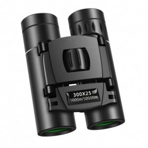 300x25 hd powerful binoculars 5000m long range folding mini telescope professional hunting telescope zoom military hd bak4 fmc optics for hunting sports outdoor camping travel outdoor gifts