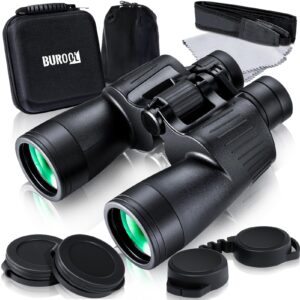 7x50 hd binoculars high powered, large view binoculars with clear low light vision-binoculars for bird watching cruise travel, night vision binoculars and waterproof compact binoculars for adults