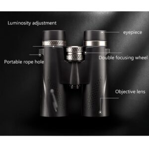 Bird Watching 10x40 Binoculars Prism BAK4 FMC Lens HD Professional Waterproof Binoculars for Bird Watching Hiking Traveling Hunting Telescope