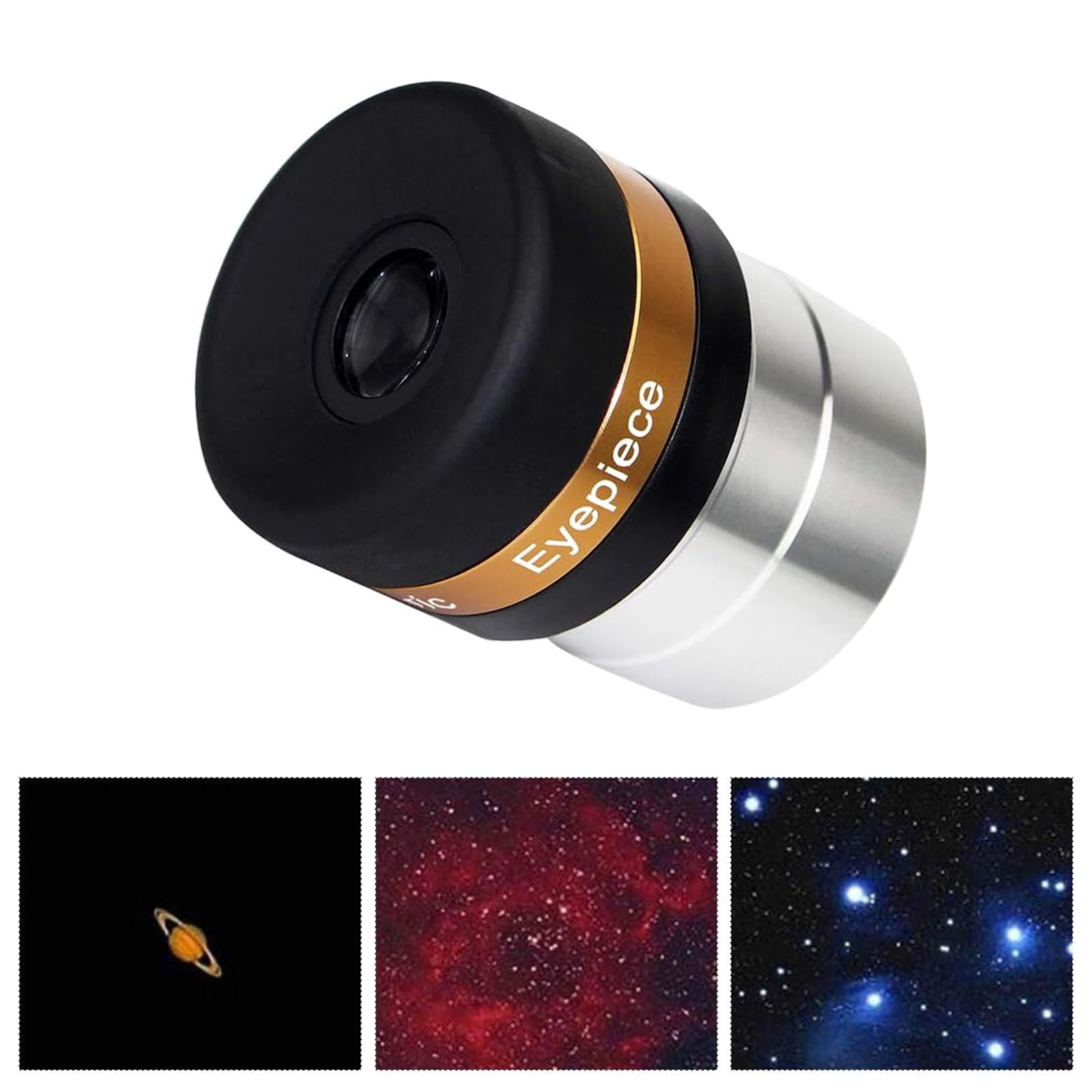 Eyepiece FMC 1.25" 62° Wide Angles 4mm/10mm/23mm For Astronomical AsphericLens Astronomical Eyepiece