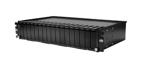 FMC-CH17-DD - 17 Slot Fiber Chassis with Dual redundant DC48 Power and Fans