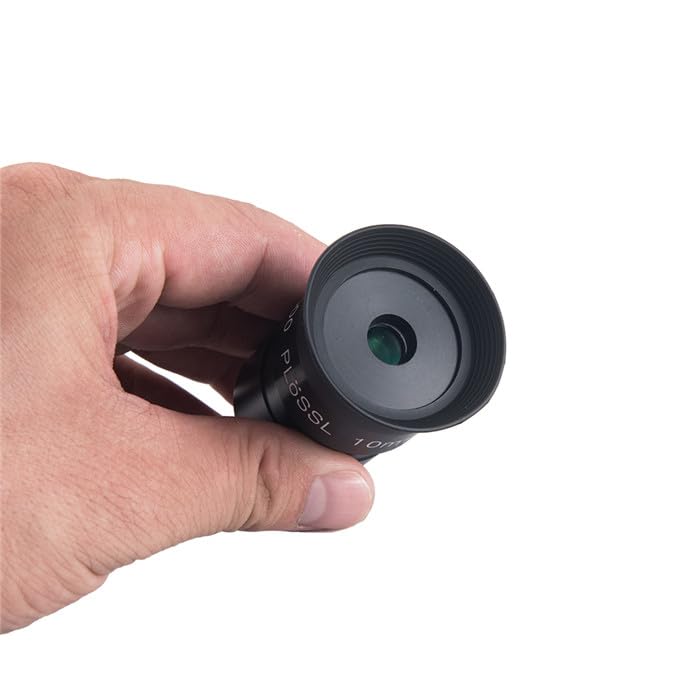 SKYOPTIKST Telescope Eyepiece 1.25 inch Plossl Eyepiece 10mm Eyepiece HD FMC Fully Multi-Layer Coated Lens