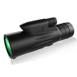 hd zoom monocular telescope with smartphone - high power monocular with adapter lightweight bak-4 prism & fmc lens monoculars for bird watching hiking travel