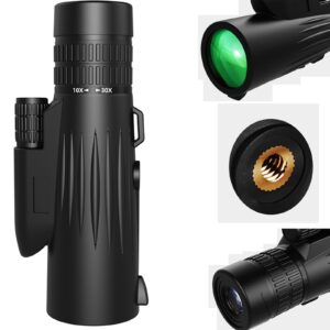 High Power Monocular with Adapter Lightweight BAK-4 Prism & FMC Lens Monoculars for Bird Watching Camping Hiking Travel