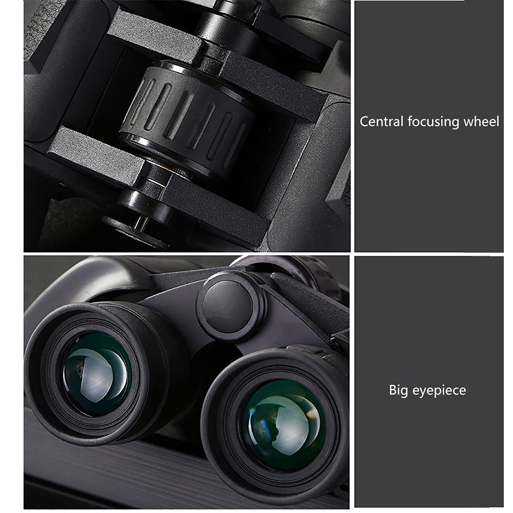 Bird Watching 20x50 High Power Binoculars HD Professional/Waterproof Binoculars with BAK4 FMC Lens for Adults Bird Watching Travel Telescope