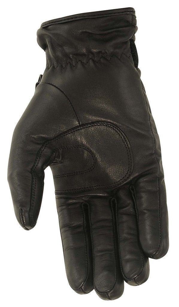 FMC Motorcycle Women's Leather Blk Driving Waterproof Gloves with Hipora Insert Soft (XS Regular)