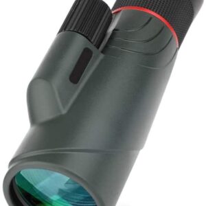 ROLTIN 10-20x50 High Power Zoom Monocular Compact IPX7 Waterproof BAK4 Prism FMC Lens Monocular for Adult Bird Watching, Outdoor Hunting, Travel, Sightseeing Adults