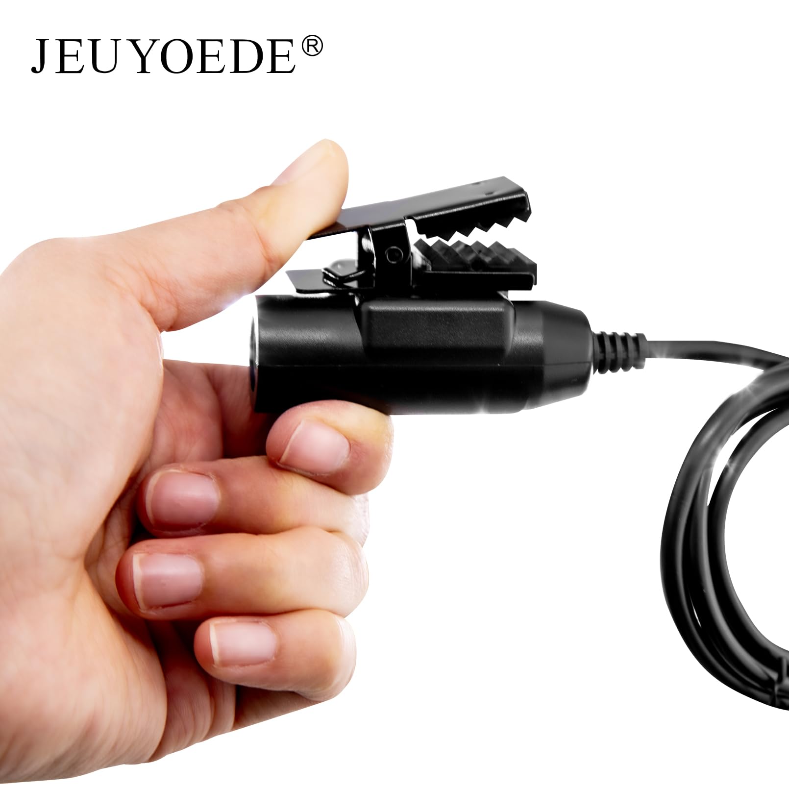 JEUYOEDE U94 PTT Tactical Military Adapter Standard 7.1mm Plug Compatible with Kenwood Radio