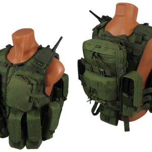 M.O.L.L.E pouch bag Radio Phone GPS tactical molle (Olive OD Green)