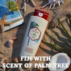 Old Spice Men's Body Wash Fiji with Palm Tree, 18 oz (Pack of 4)