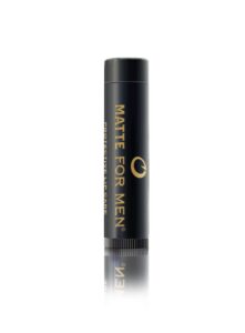 matte for men intense mint protective lip balm with spf 15, 0.15 ounce