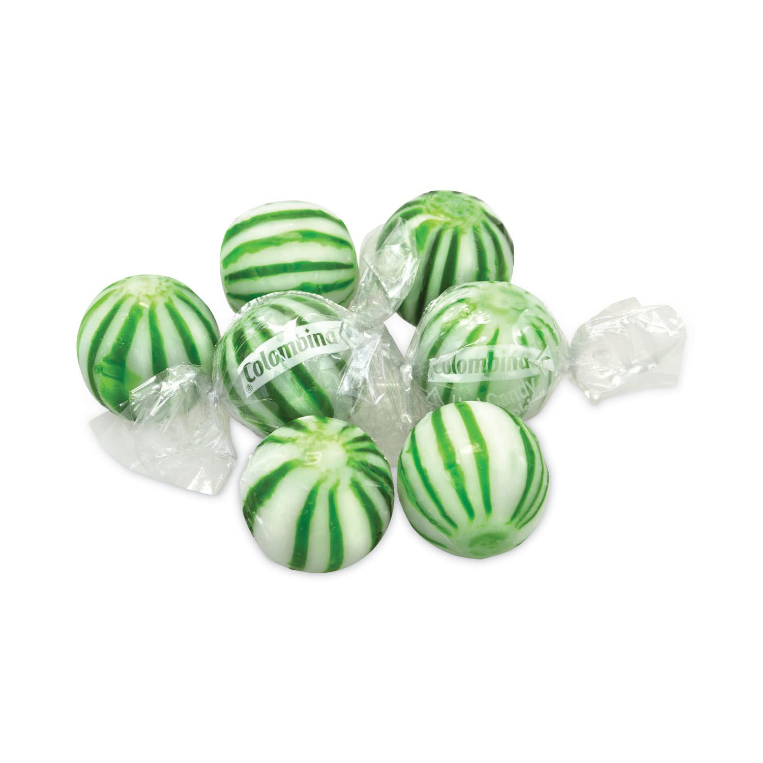 Spearmint Jumbo Mints - 2 Pound Bag - Bulk Jumbo Mint Mints - Individually Wrapped Candies