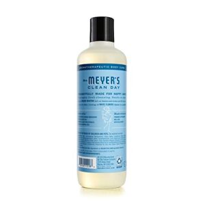 MRS. MEYER'S CLEAN DAY Moisturizing Body Wash For Women And Men, Biodegradable Shower Gel Formula Made With Essential Oils, Rain Water, 16 oz