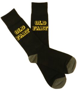 old fart - old man novelty socks