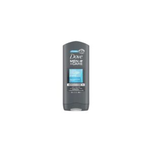 dove men care body & face wash, clean comfort - 13.5 fl oz / 400 ml x 6 pack case, made in germany