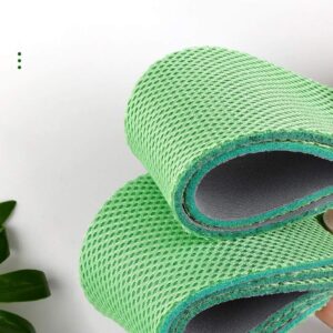 3 Pairs Mint Deodorant Insoles Health Light Weight Shoes Pad Absorb-Sweat Breathable Mesh Cloth Sports Insert Men Women (Size : 43) (40)