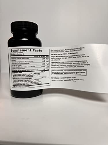 Force Factor Test X180 Alpha, Testosterone Booster for Men, Testosterone Supplement with L-Citrulline to Help Build Muscle and Strength, Boost Nitric Oxide for Performance, 60 Count (Pack of 2))