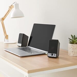 Amazon Basics Computer Speakers for Desktop or Laptop PC , USB-Powered, Black