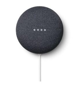 google nest mini 2nd generation smart speaker with google assistant - charcoal