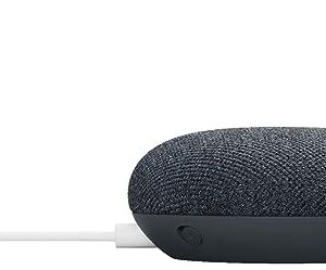 Google Nest Mini 2nd Generation Smart Speaker with Google Assistant - Charcoal