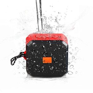 tek styz ipx7 speaker compatible with your casio wireless casio g'zone commando 4g lte with 13h waterproof playtime, indoor, outdoor travel 1500 (red)