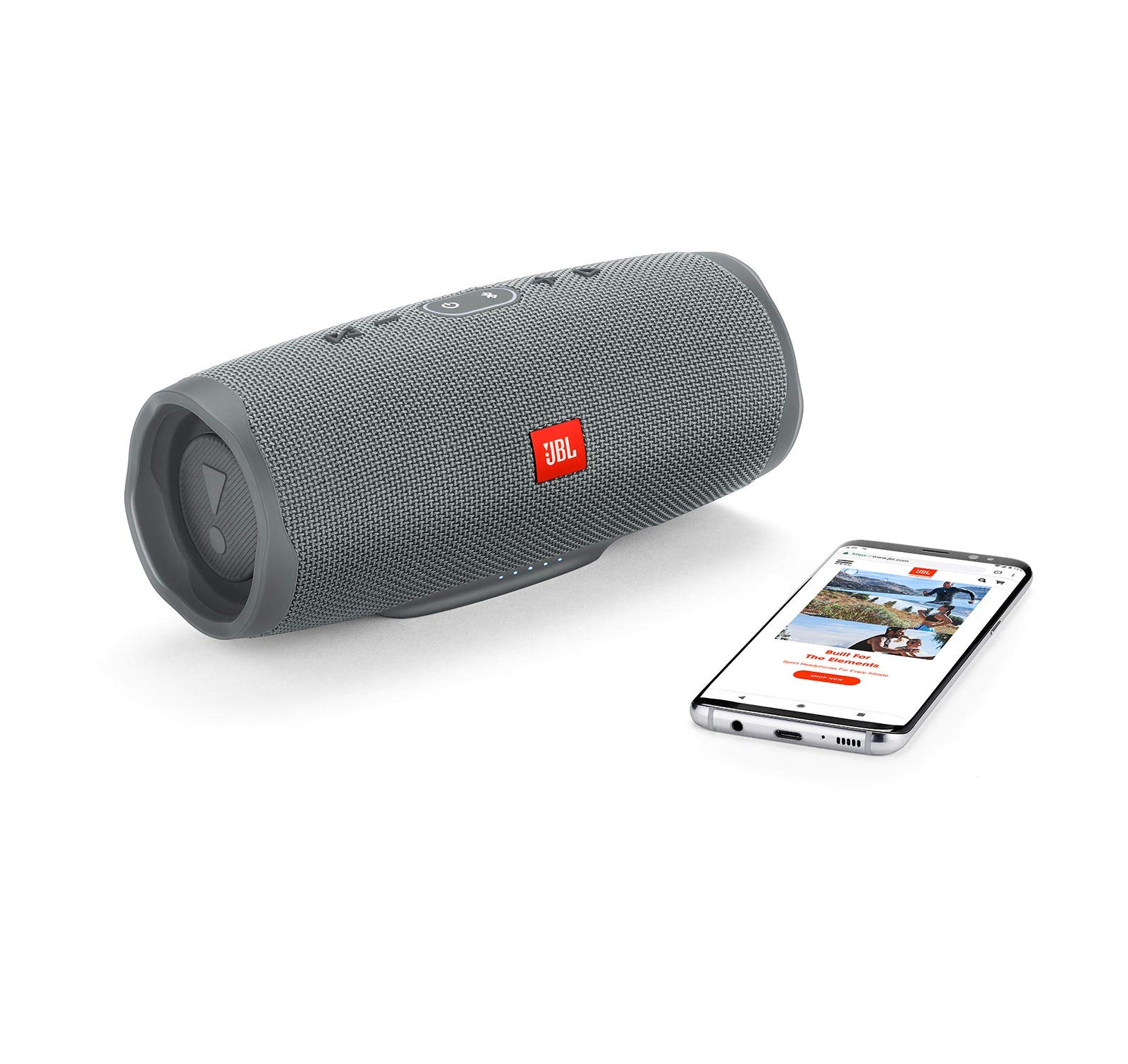 JBL Charge 4 - Waterproof Portable Bluetooth Speaker - Gray