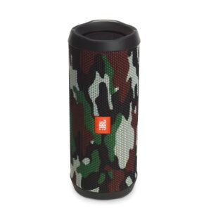 jbl flip 4, camouflage - waterproof, portable & durable bluetooth speaker - up to 12 hours of wireless streaming - includes noise-cancelling speakerphone, voice assistant & jbl connect+