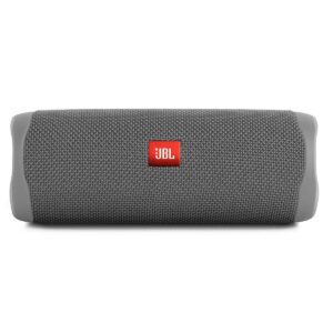 jbl flip 5 waterproof portable bluetooth speaker - gray (renewed)