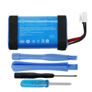 mpf products 7260mah sun-inte-168 battery replacement compatible with jbl pulse 4 portable bluetooth speaker