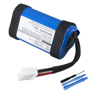 palowextra 10200mah battery replacement for jbl charge 4 for jblcharge4bluam charge 4blk id998 1inr19/66-3 sun-inte-118 iaa011na iy1068 4j